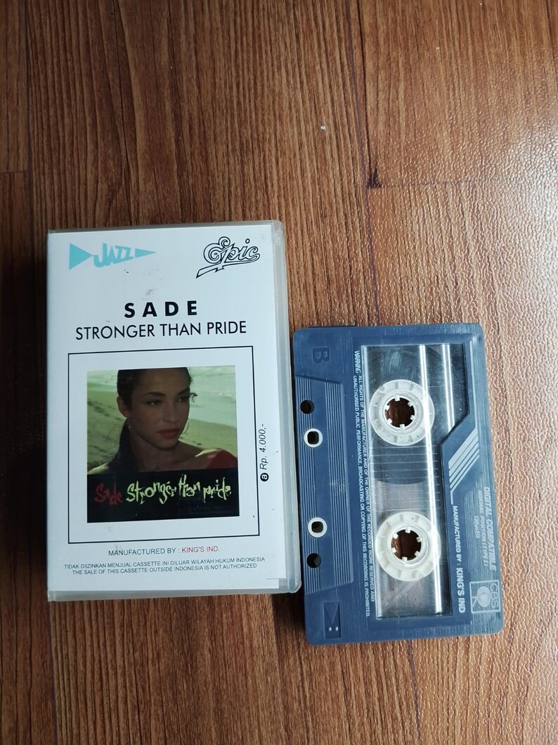 Sade Promise , Diamond Life, Stronger Than Pride Album Cassette Tapes ...