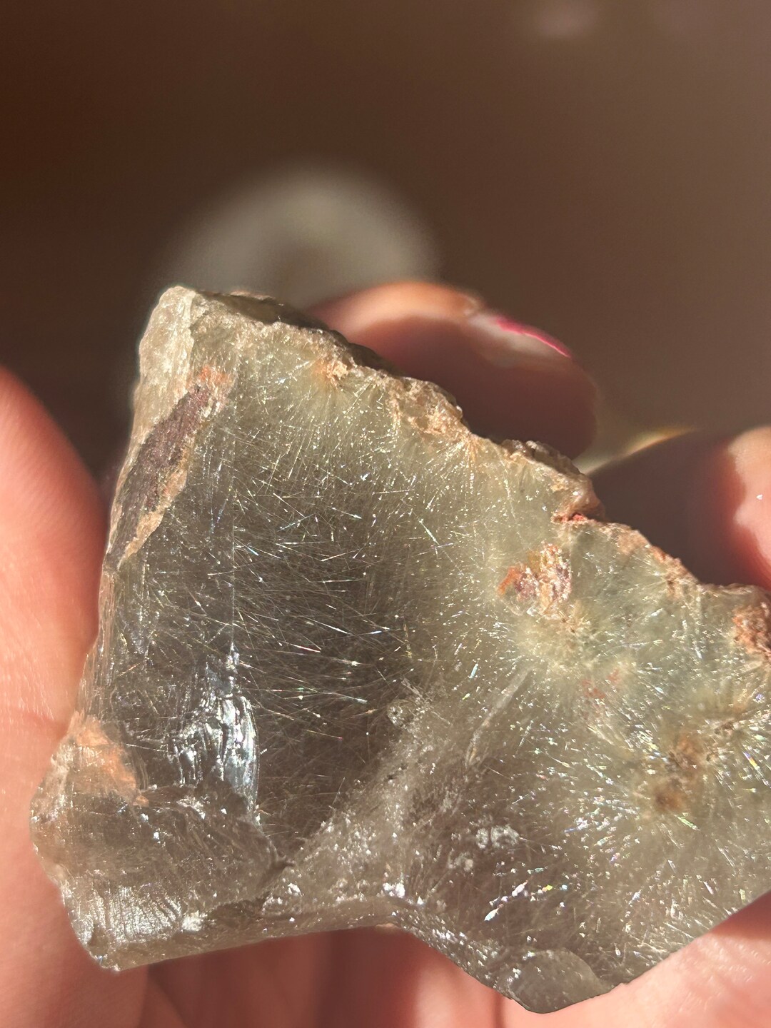 Rutilated Quartz Chunk - Etsy