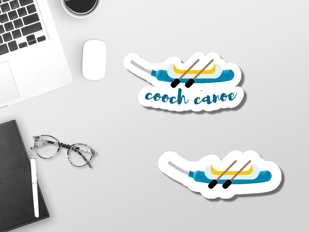 2-pack Nurse Stickers Cooch Canoe Purewick Nurse Doctor - Etsy