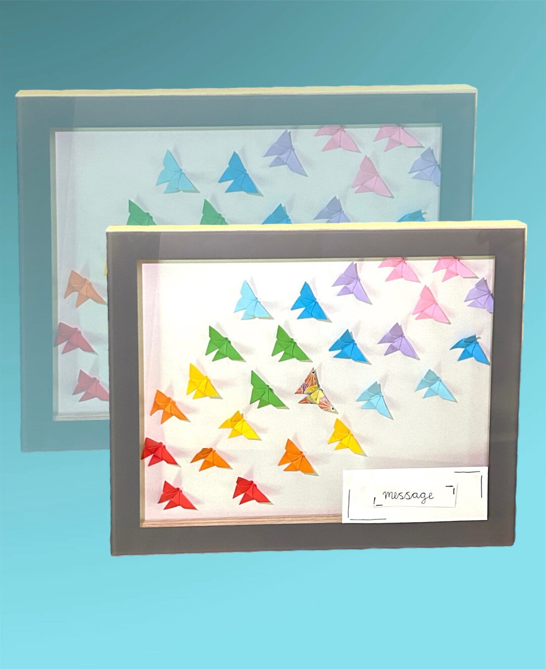 Origami Butterfly Filled Frames - Etsy