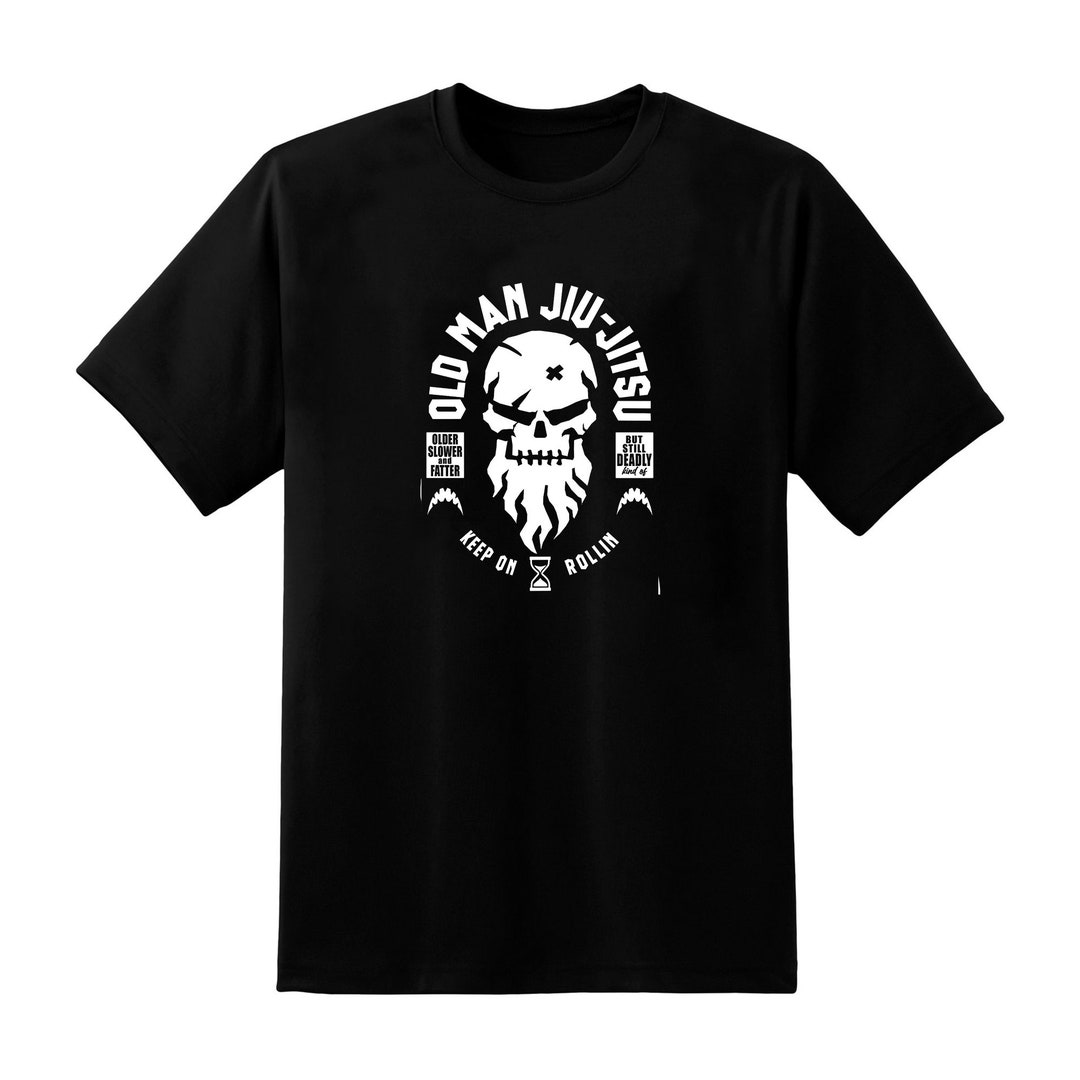 Old Man Jiu Jitsu Funny Shirt Gifts for Dad Mom - Etsy