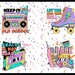 90s Retro Postcard Digital Download - Postcard Front Design - for ...