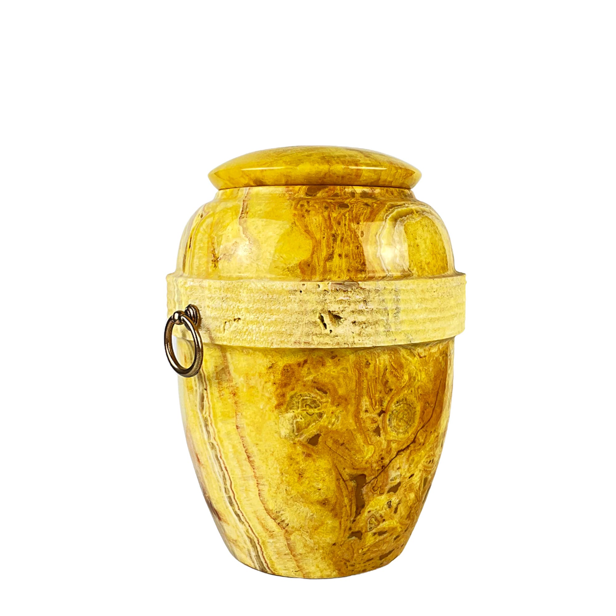 Enchanting Yellow Onyx Burial Urn: A Lasting Symbol of Love - Etsy