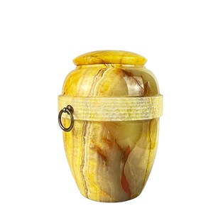 Enchanting Yellow Onyx Burial Urn: A Lasting Symbol of Love and Respect ...