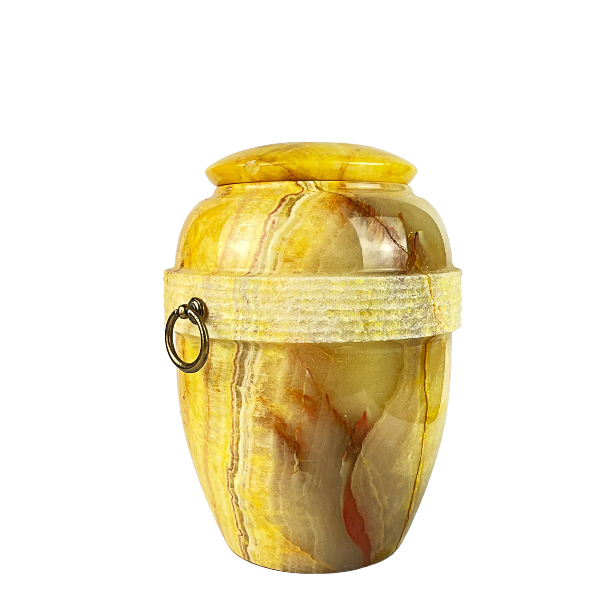 Enchanting Yellow Onyx Burial Urn: A Lasting Symbol of Love - Etsy