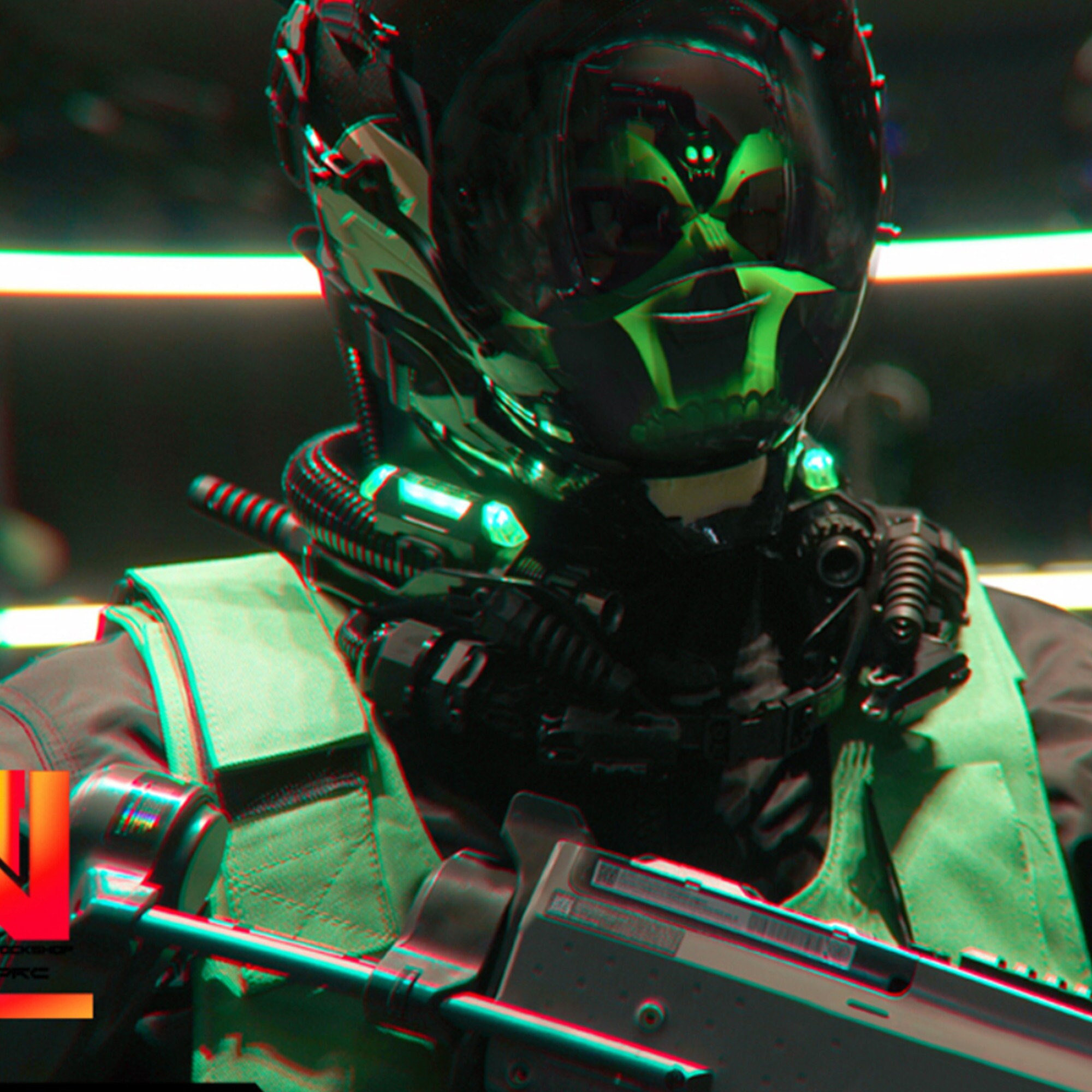 Cyberpunk Mask Super Cool Cyber Mask Halloween Mask Gift - Etsy