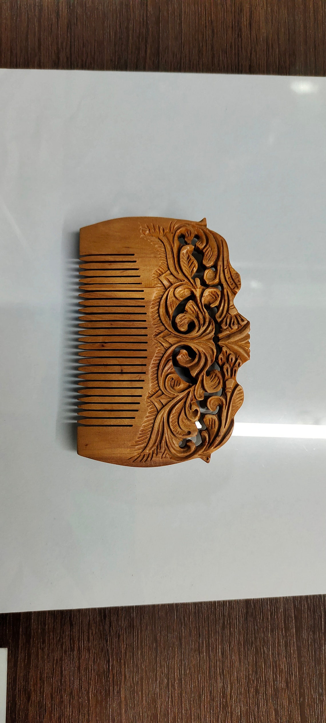 Sandalwood Carving Hair Comb, Comb,hair Comb, Carving Comb - Etsy
