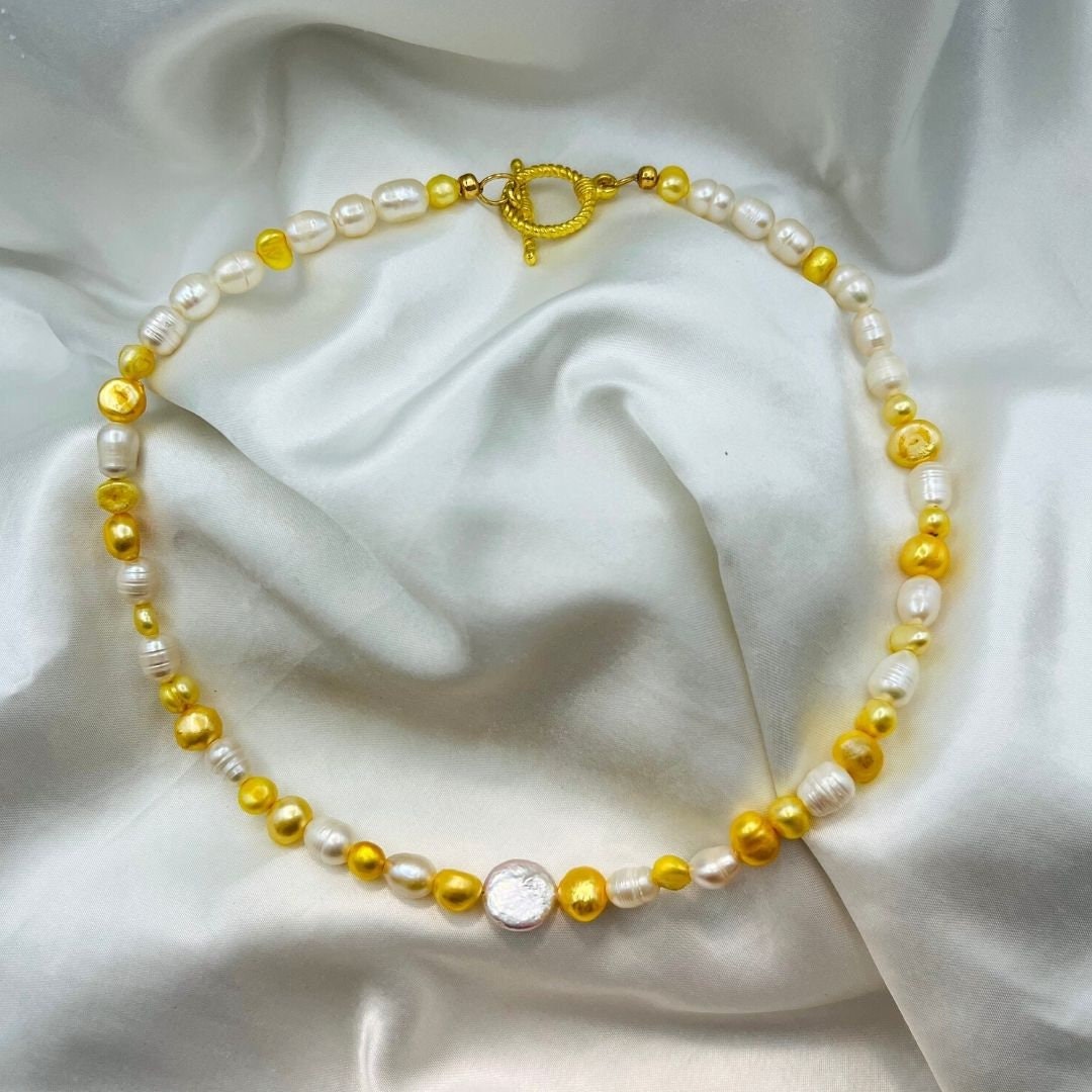 Gargantilla Perlas Agua Dulce, Collar Nupcial, Collar De Perlas ...