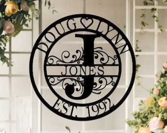 Metal Wedding Sign - Etsy