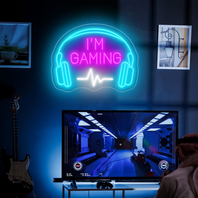 Custom Gaming Sign - Etsy