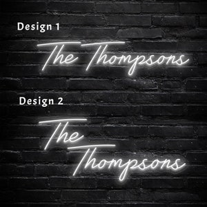 Custom Neon Sign Wedding Decor, Wedding Neon Lights Personalized Gifts ...