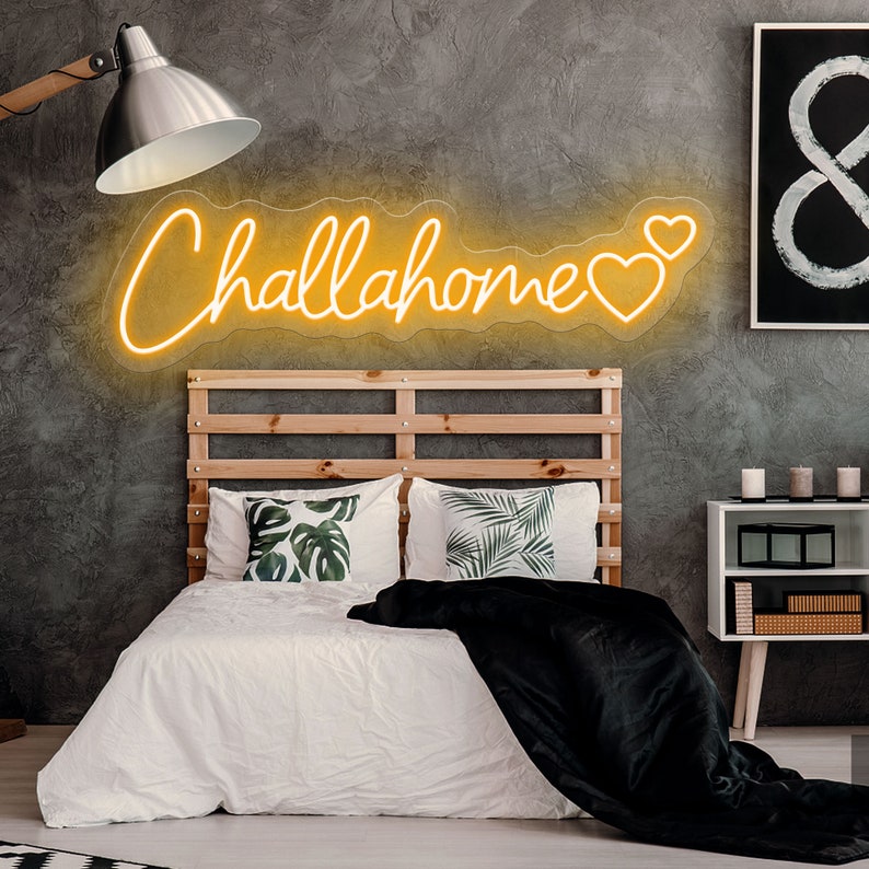 Custom Name Neon Sign Led Light, Birthday Neon Sign, Child Name Sign ...