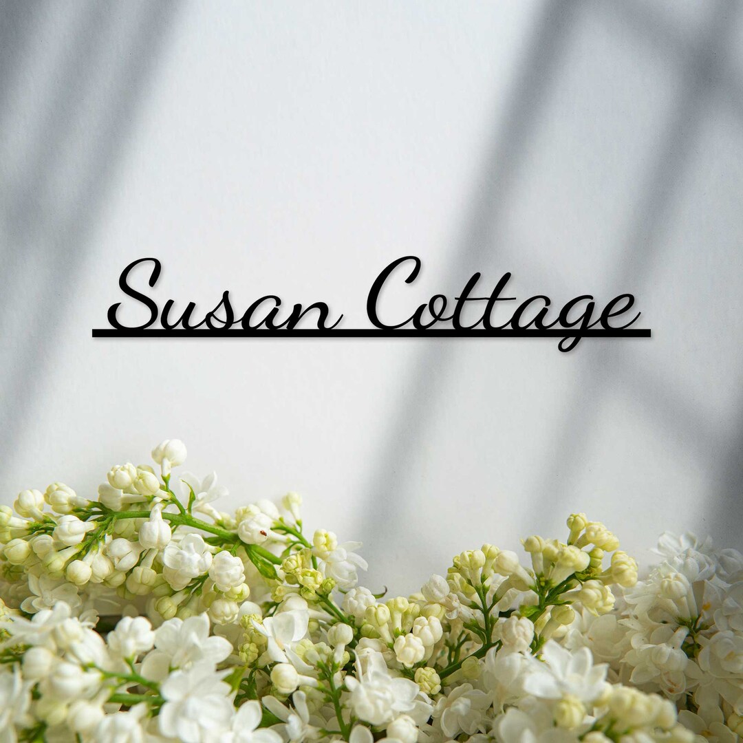 Custom Metal Haven Script Words,custom Wall Decor,your Custom Text ...
