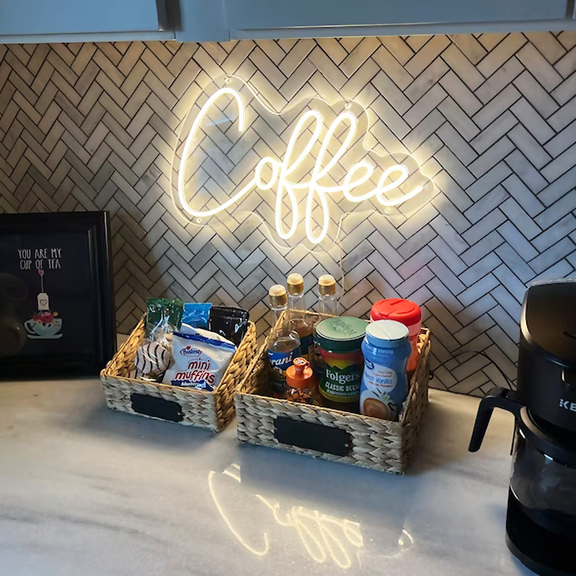 Coffee Custom Neon Sign, Personalized Coffee Sign, Personalized Gifts ...