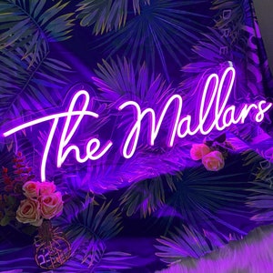 Custom Rainbow Neon Sign, RGB Neon Sign, Name Sign RGB Neon Sign ...