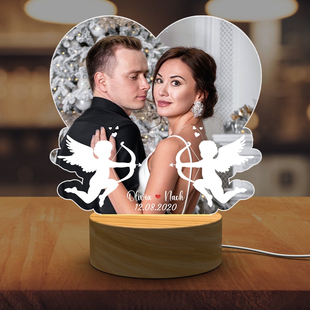 Custom Photo Wedding LED Light, Personalized Gifts,personalized Couples ...