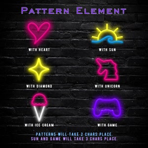 Kids Name Sign, Custom Name Neon Sign, Birthday Gifts, Name Neon Sign ...