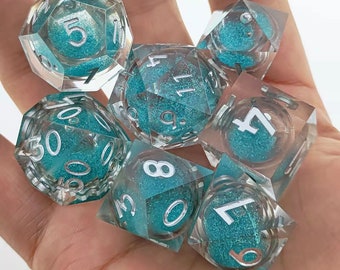 Liquid Core Dice Set - Etsy