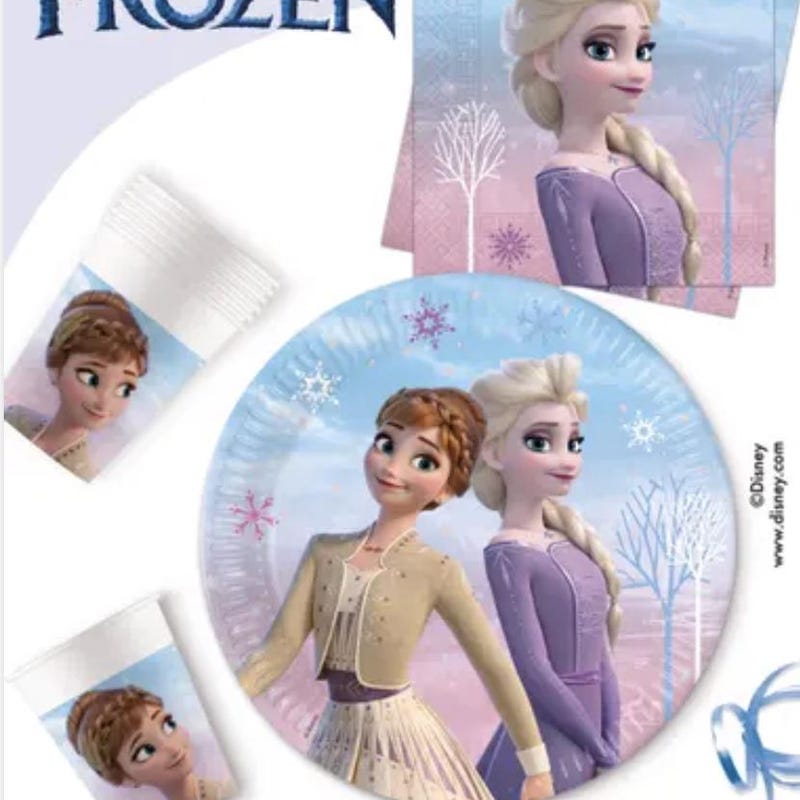 Frozen 2 Plates - Etsy