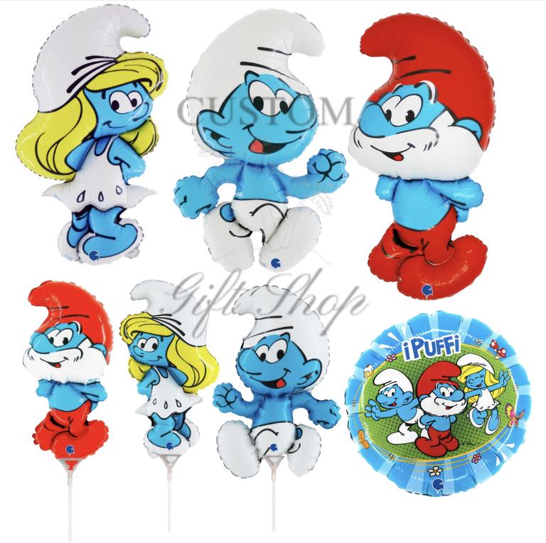 Kids Smurfs Balloon Kit – Licensed Cartoon Decorations for Event - Etsy