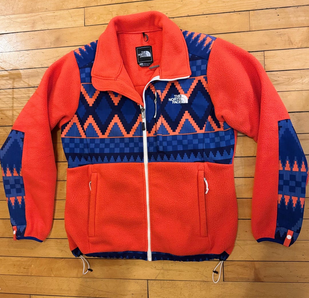 Vintage Y2K the North Face TNF Denali Polartec Aztec Zip up Fleece ...