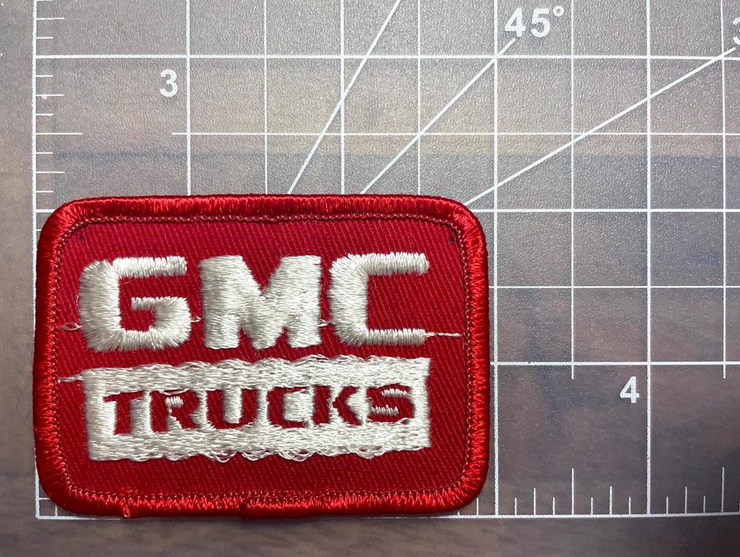 Vintage 1970’s GMC Trucks Patch • Sew on Patch • Vintage American Auto ...