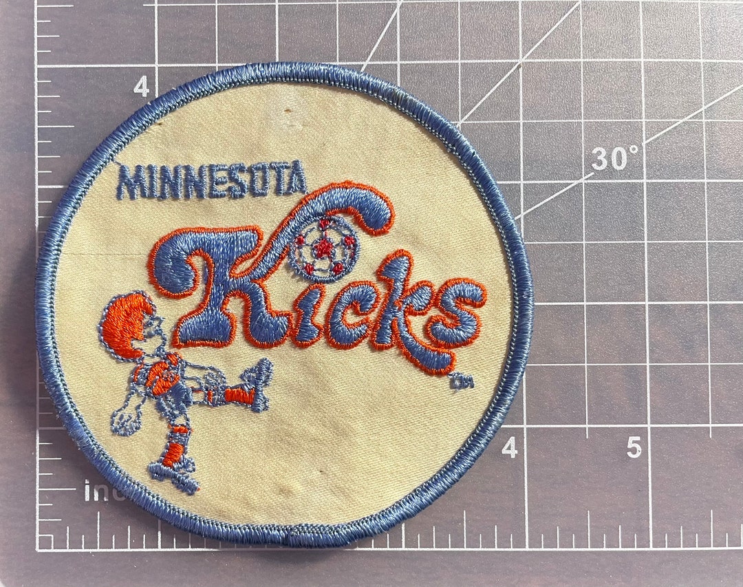 Very Rare Vintage 70s 1970s Minnesota Kicks Nasl Soccer Sew on Patch ...