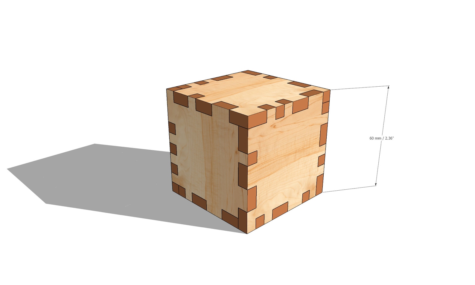 Puzzle Box - Laser Cut Files - Millimeters and Inches - Glowforge Files ...
