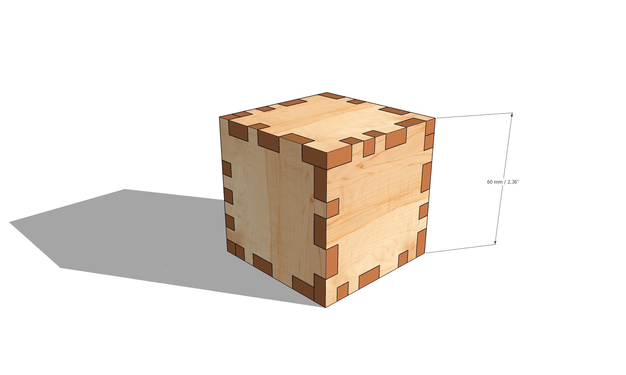 Puzzle Box - Laser Cut Files - Millimeters and Inches - Glowforge Files ...