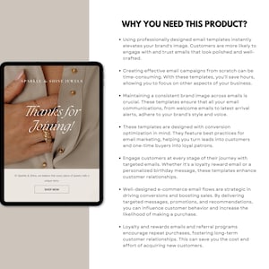 Old Money Email Marketing Templates, Jewellery Canva Email Templates ...