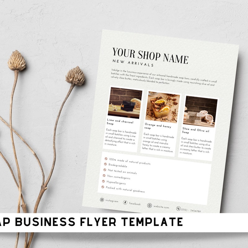 Soap Advertisement - Etsy