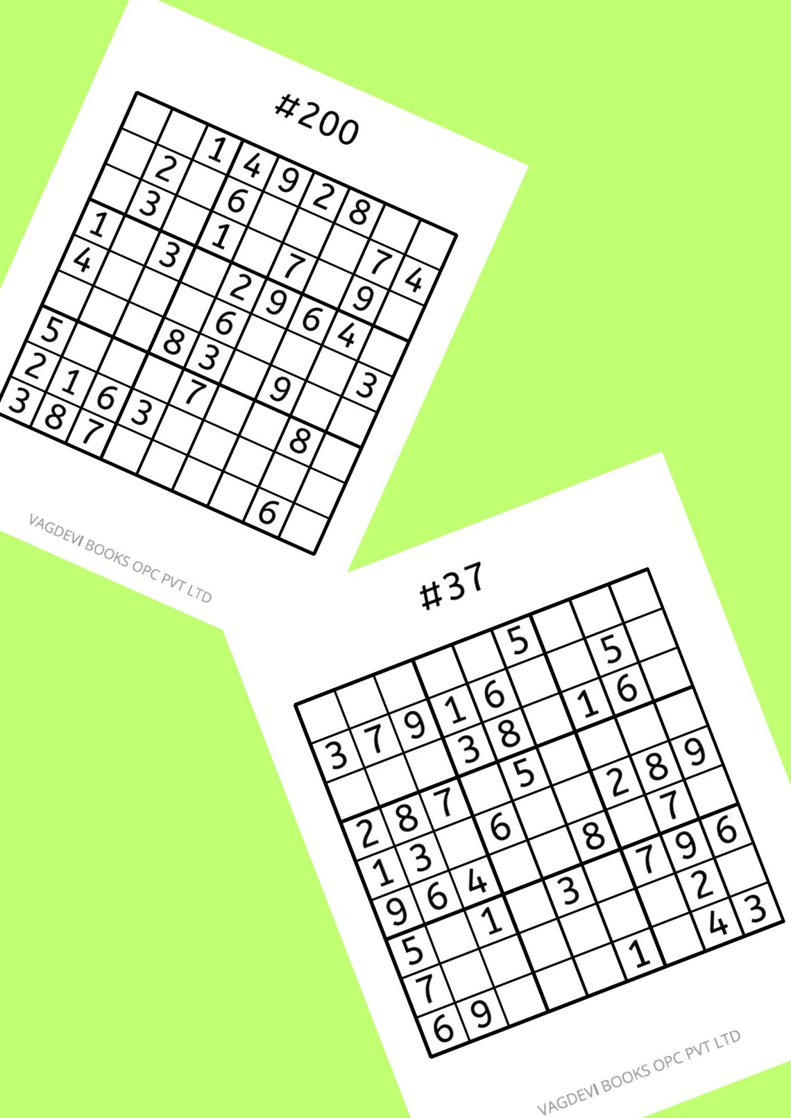 200 Sudoku Puzzles (grid:9x9, Very Easy Level) - Etsy
