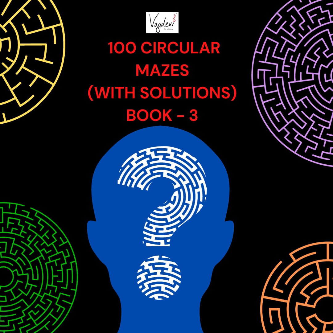 100 Circular Mazes (with Solutions) - Book 3 - Etsy