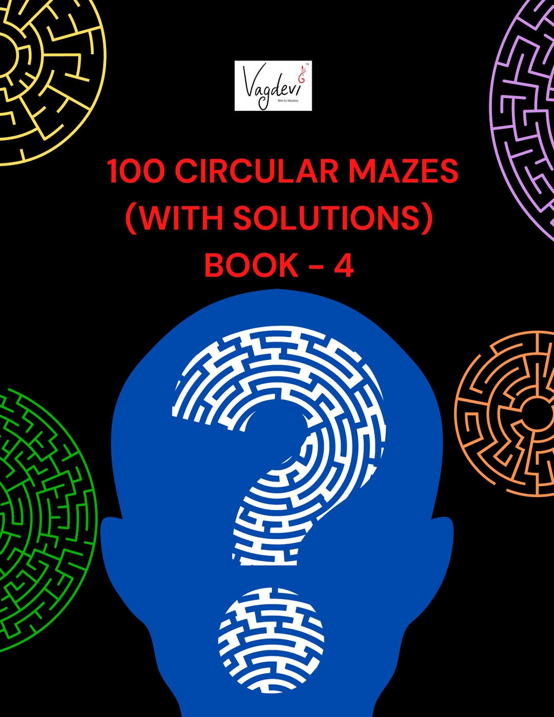 100 Circular Mazes (with Solutions) - Book 4 - Etsy