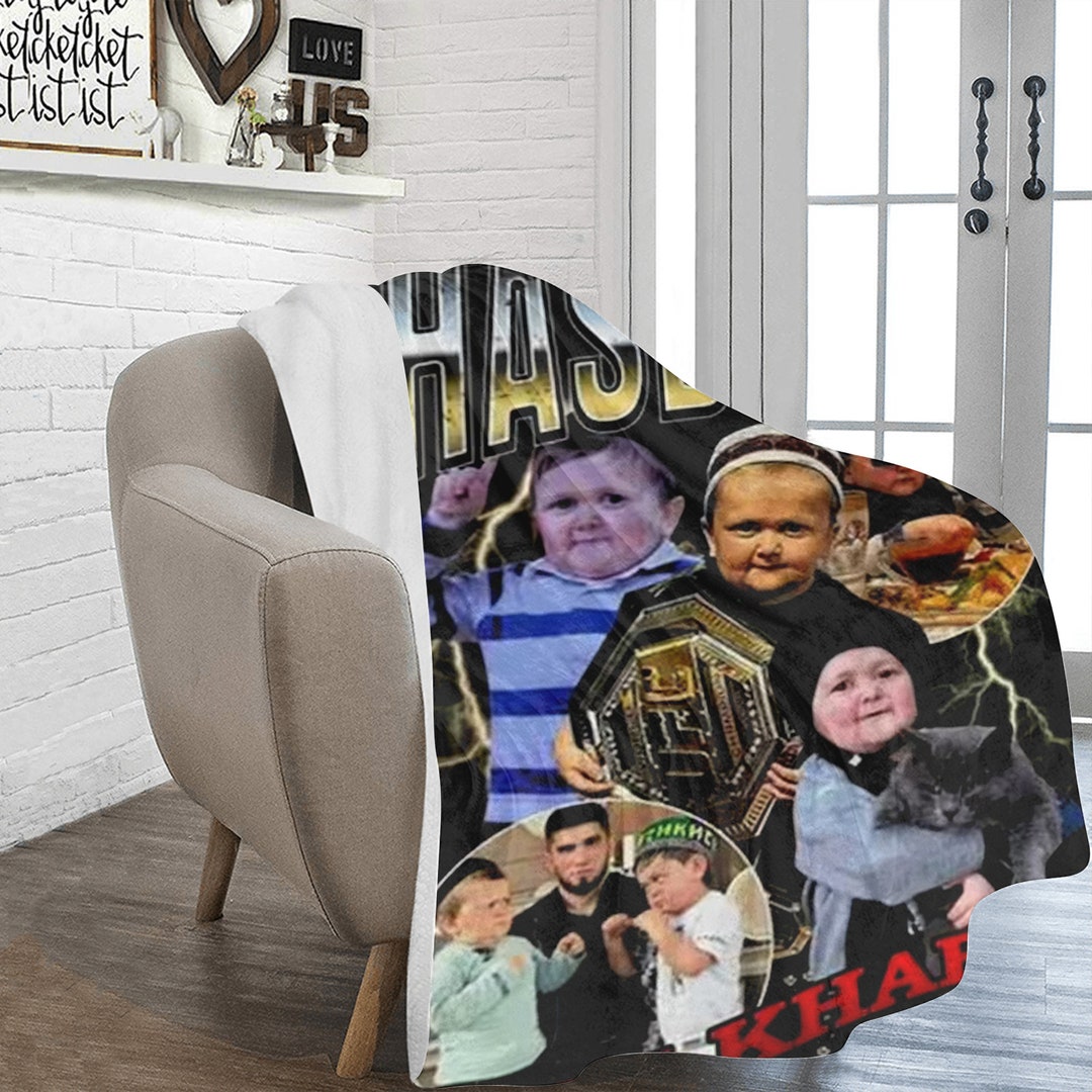 Hasbulla Magomedov Fleece Blanket King Hasbulla Blanket - Etsy