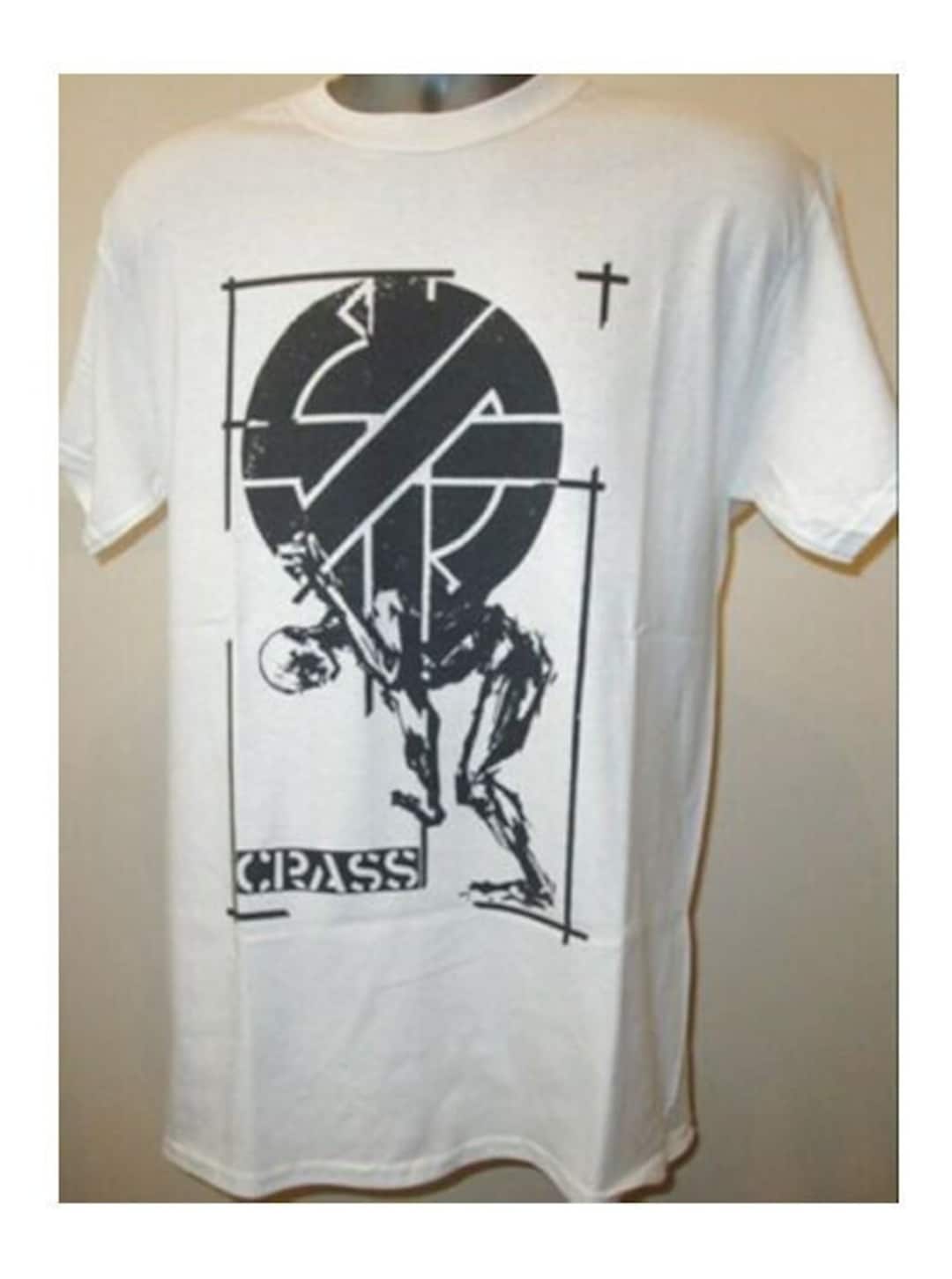 Crass T Shirt 421 Retro Music White Unisex Tee - Etsy