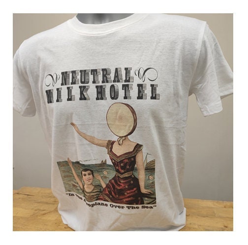 Neutral Milk Hotel T Shirt 518 Retro Music White Unisex Tee - Etsy
