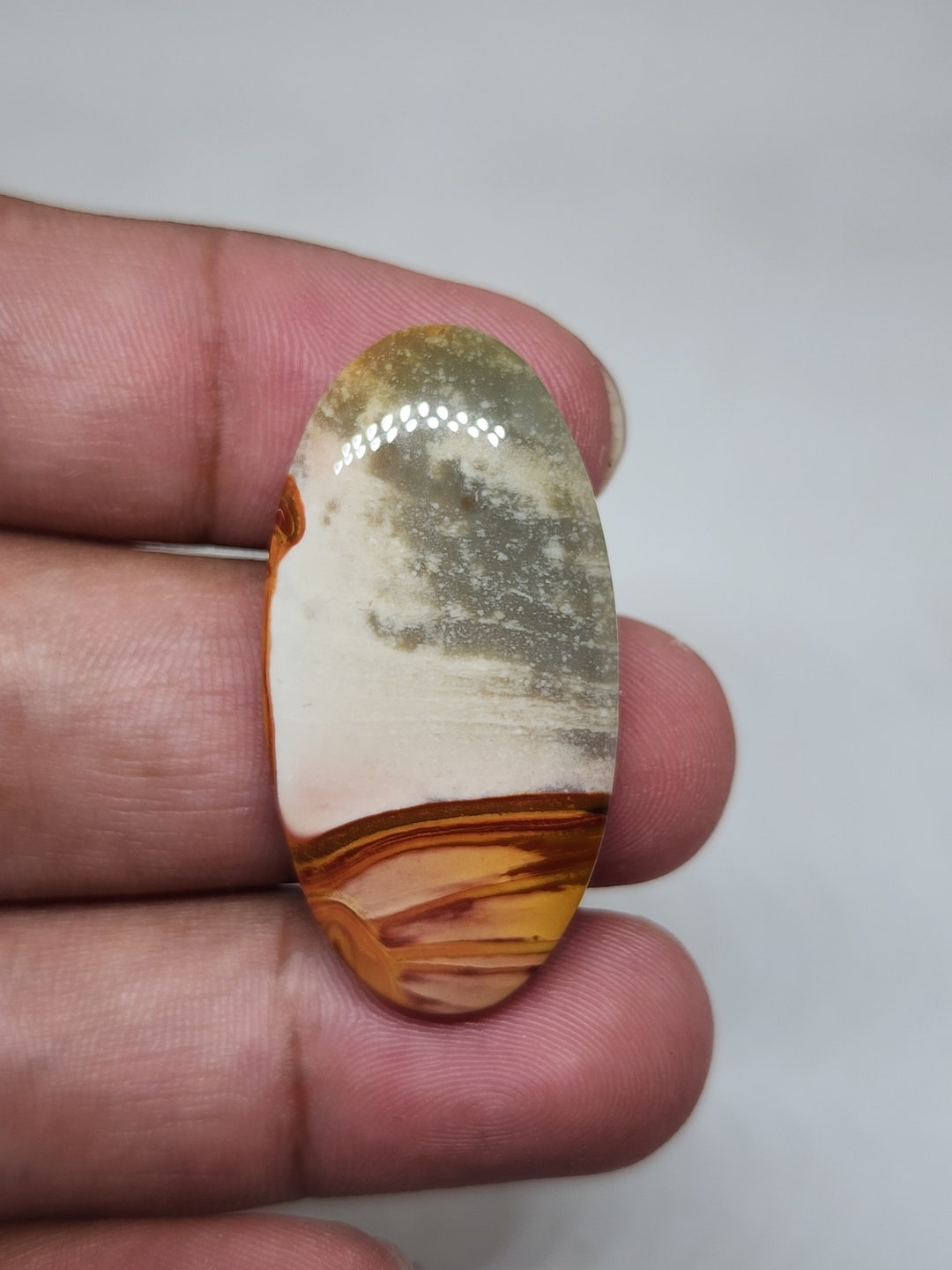 Mookaite Jasper Cabochon , Rare Jasper Cabochon , Jasper Gemstone ...