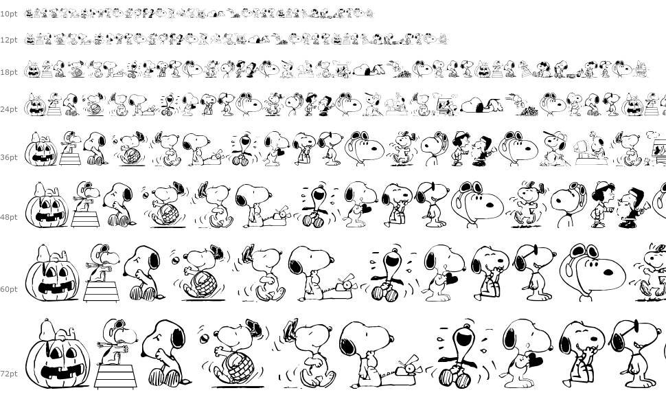 Fonts-snoopy Font-snoopy Shapes Silhouette-shapes digital - Etsy Canada