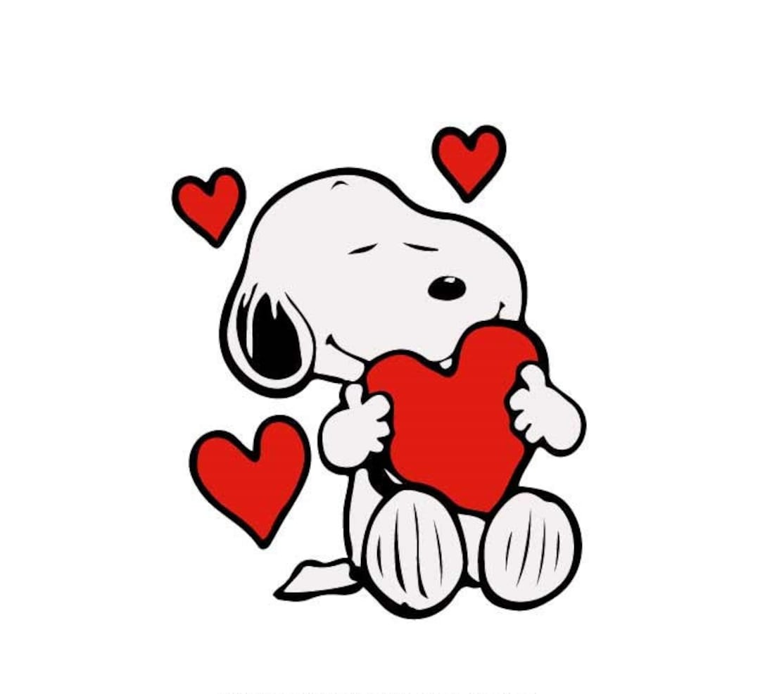 Snoopy Love Svg Bundle-snoopy Svg Svg-cricut-digital - Etsy Australia