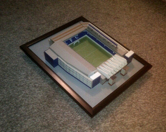 Goodison Park Stadium Model Everton FC 10 X 8 Inches - Etsy