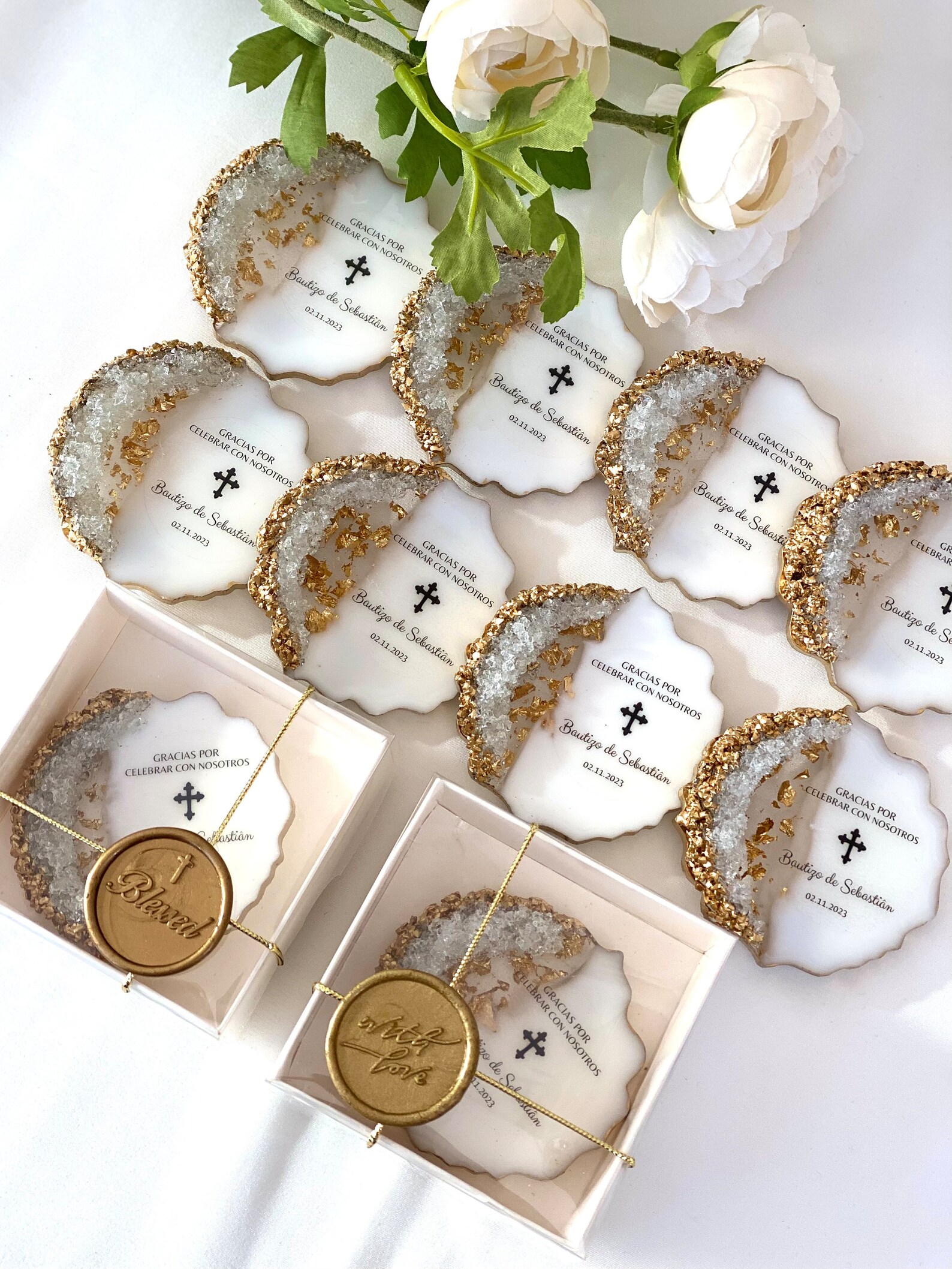 Baptism Favors Personalized Baptism Magnet Baptism Gift - Etsy