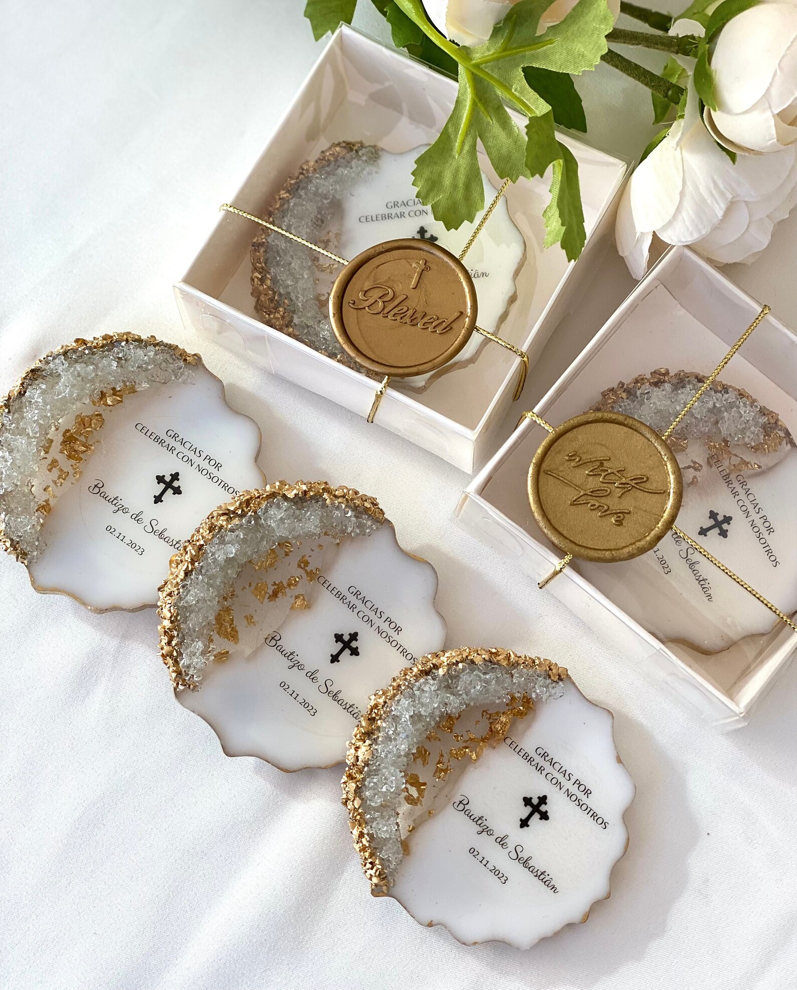 Baptism Favors Personalized Baptism Magnet Baptism Gift - Etsy