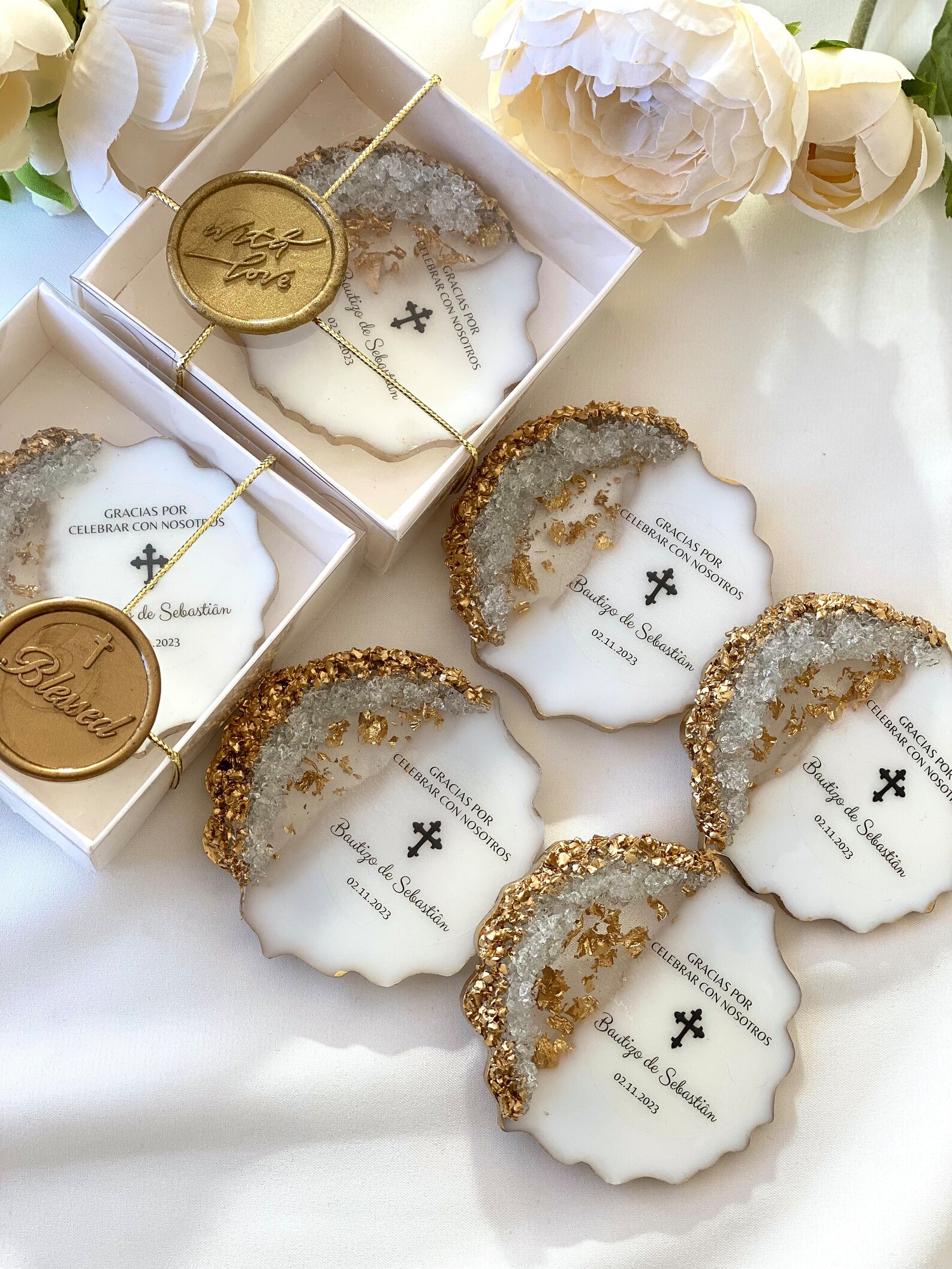 Baptism Favors Personalized Baptism Magnet Baptism Gift - Etsy
