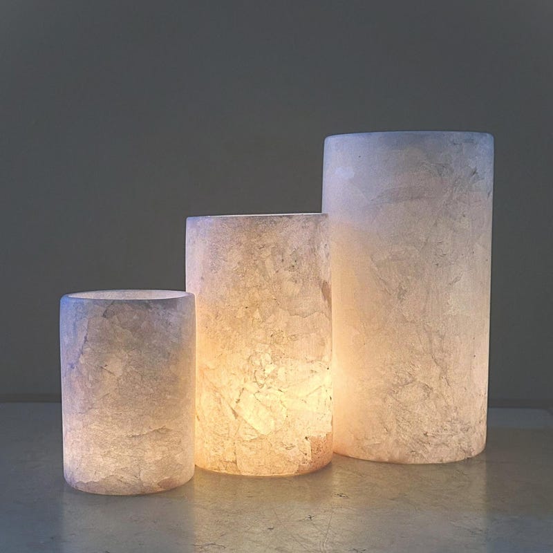 Stone Candle Holder - Etsy