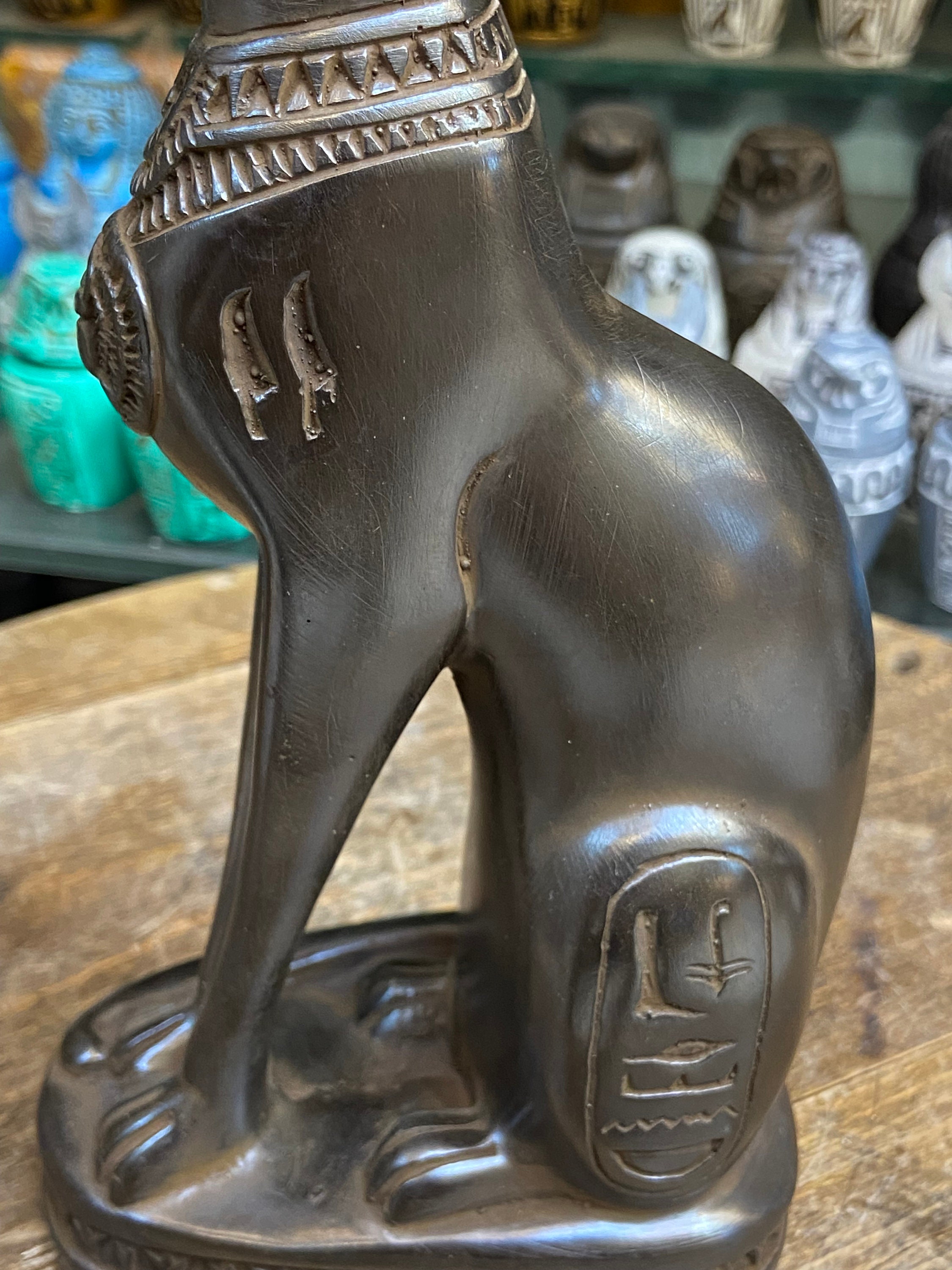 Cleopatra's Beloved Cat, Meditation, Handcrafted Statues of Tivali ...