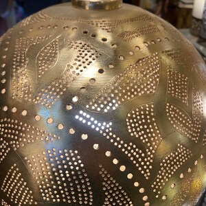 Large Egyptian Ceiling Lamp Light, Illuminating Egyptian Ceiling ...