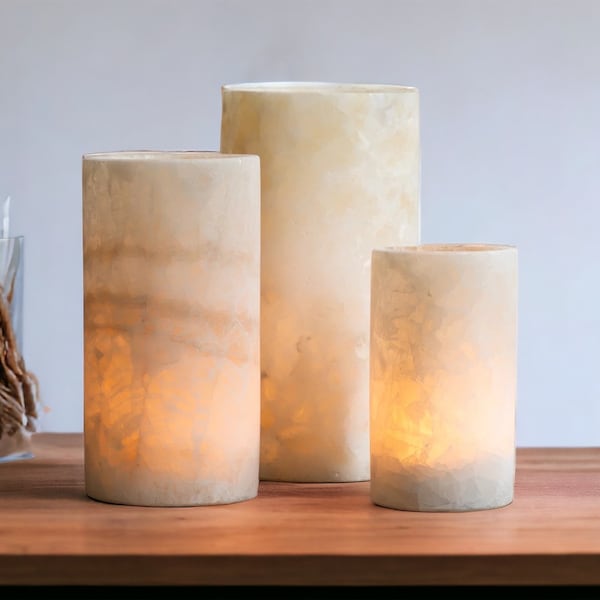 Stone Candle Holder - Etsy