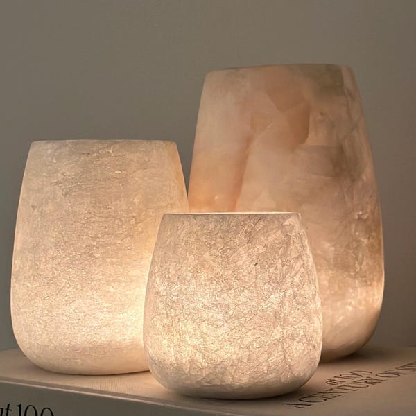 Stone Candle Holder - Etsy