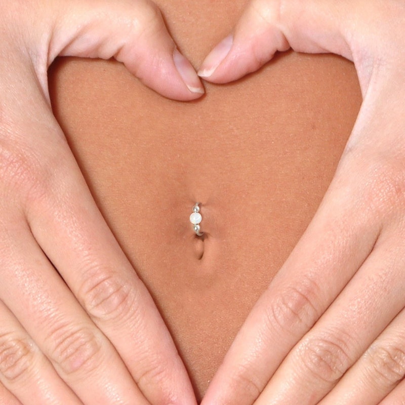 Simple Belly Button Rings - Etsy